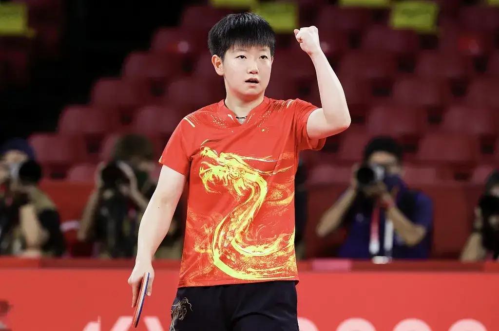 Sun Yingsha, the beloved female table tennis player at the Tokyo ...
