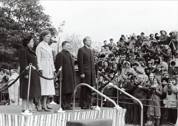 How did the three leaders, Mao Zedong, Zhou Enlai, and Deng Xiaoping ...