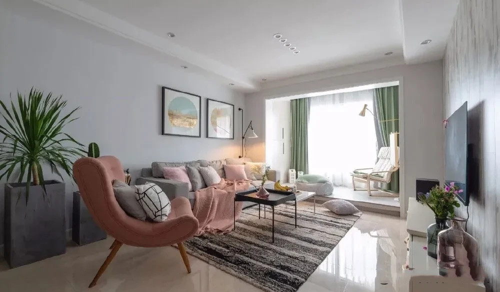 Stay in a 98-square-meter Nordic-style new house, the two-room ...