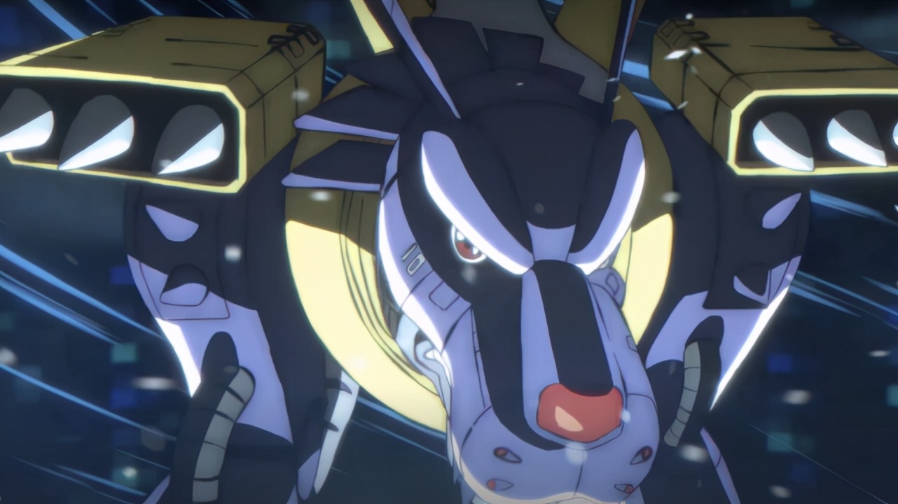 New Digimon: Infinite Dragon Beast debut, absorbing steel Garuru - iNEWS