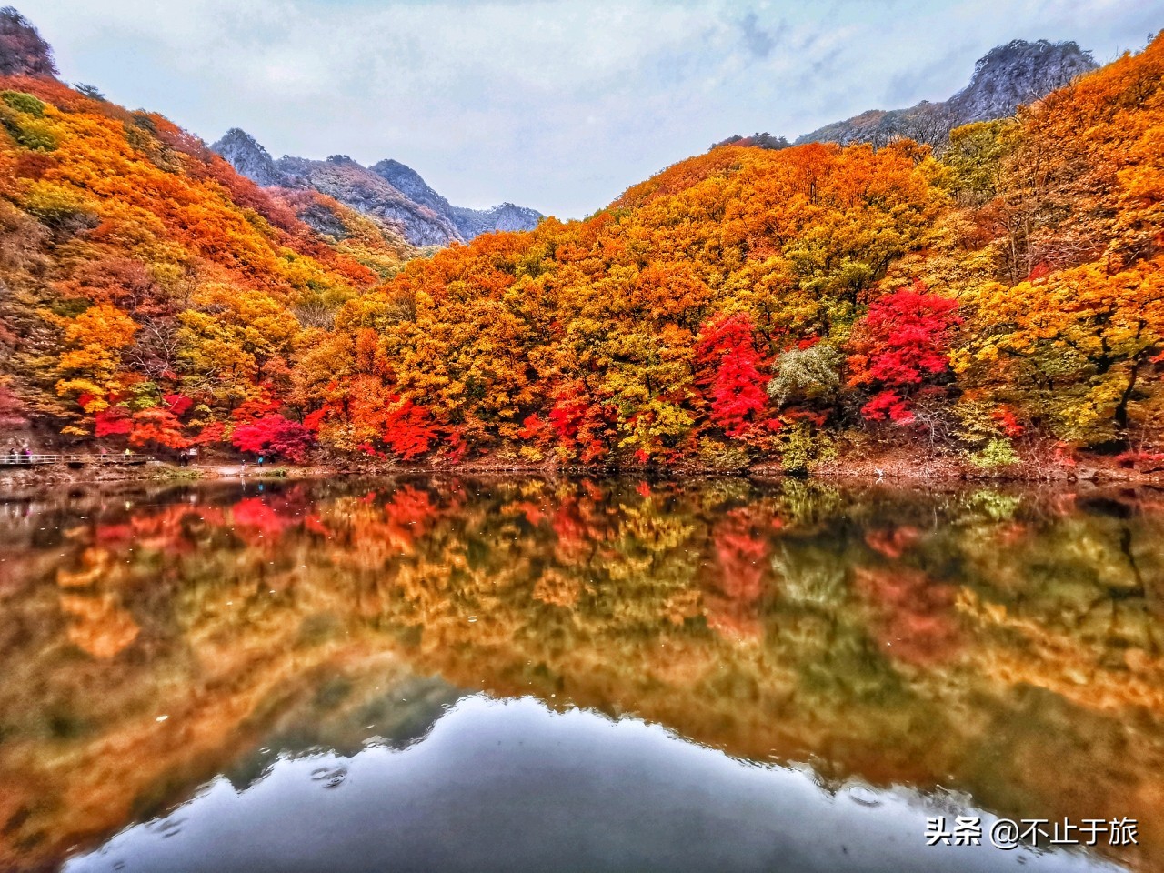 During the golden autumn tourist season, this small city in Northeast ...