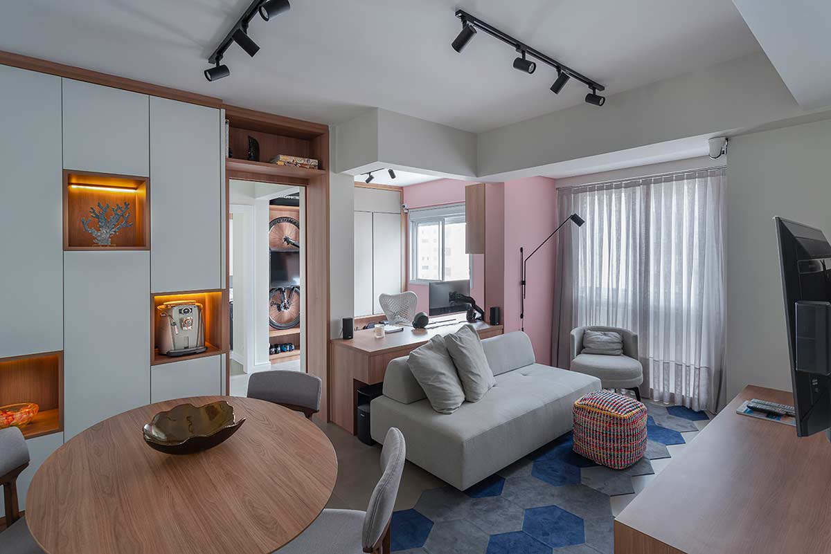 88 square meters of two rooms and one living room, the whole house can ...