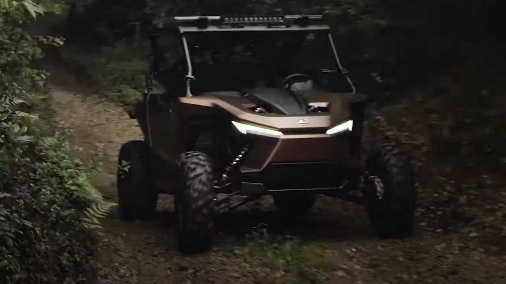 Lexus Leisure UTV released!Sharp and wild design, equipped with a ...