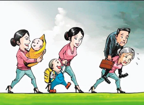 "There are three unfilial piety, and no one is great" originally meant ...