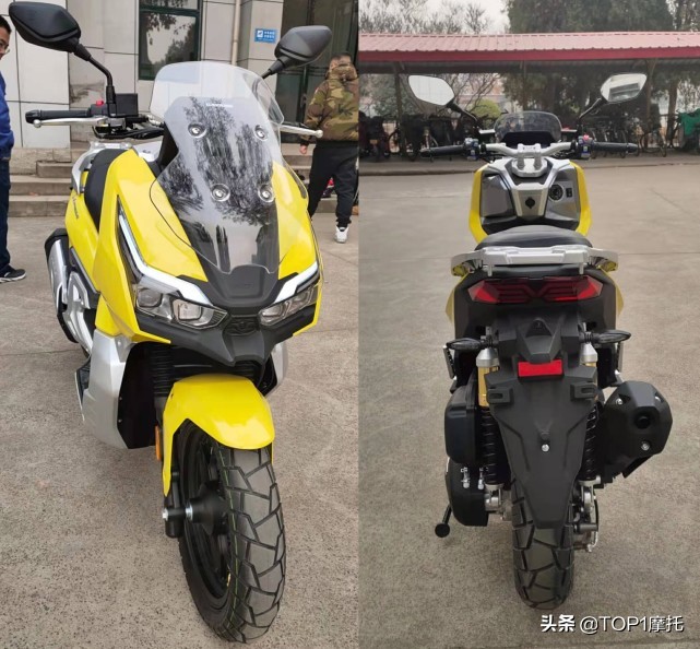 Dayang's 150ADV scooter debuts with rich configurations, KPV150 is ...
