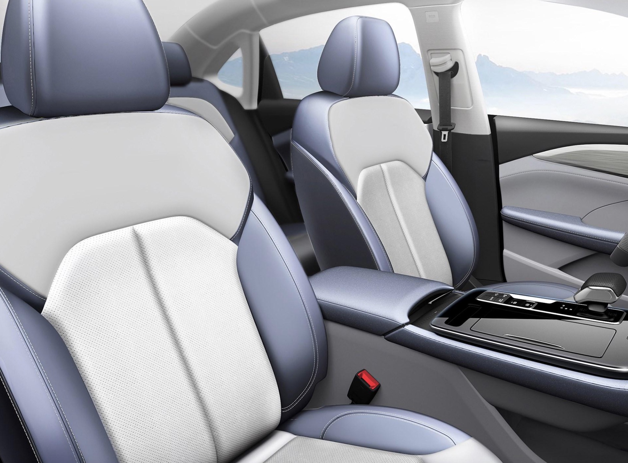 The coupe SUV built by Roewe has a wheelbase of 2760mm, an interior ...