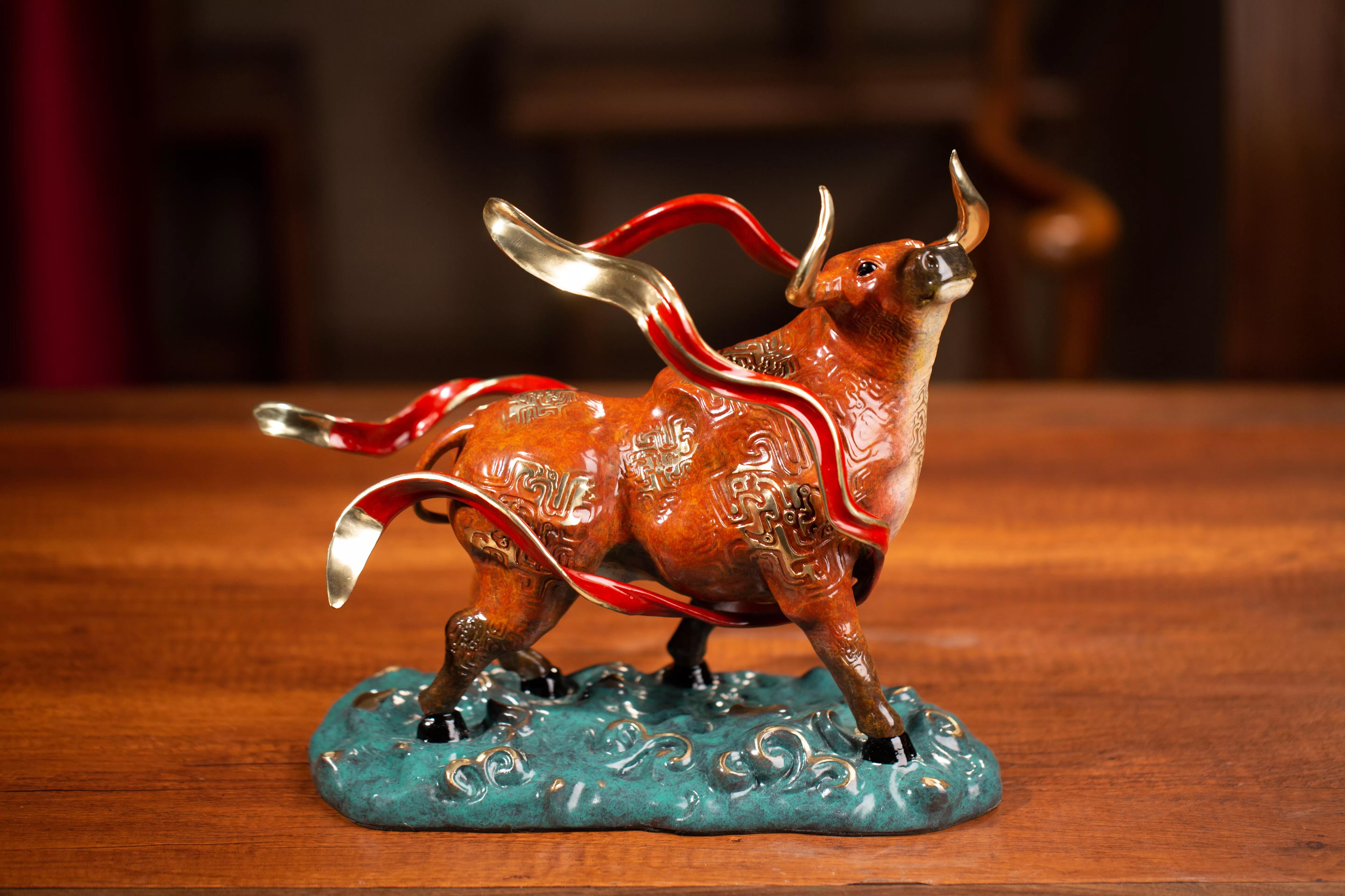 Silver carving master Zhu Bingren takes "Shen Niu Jinfu" to the Spring ...