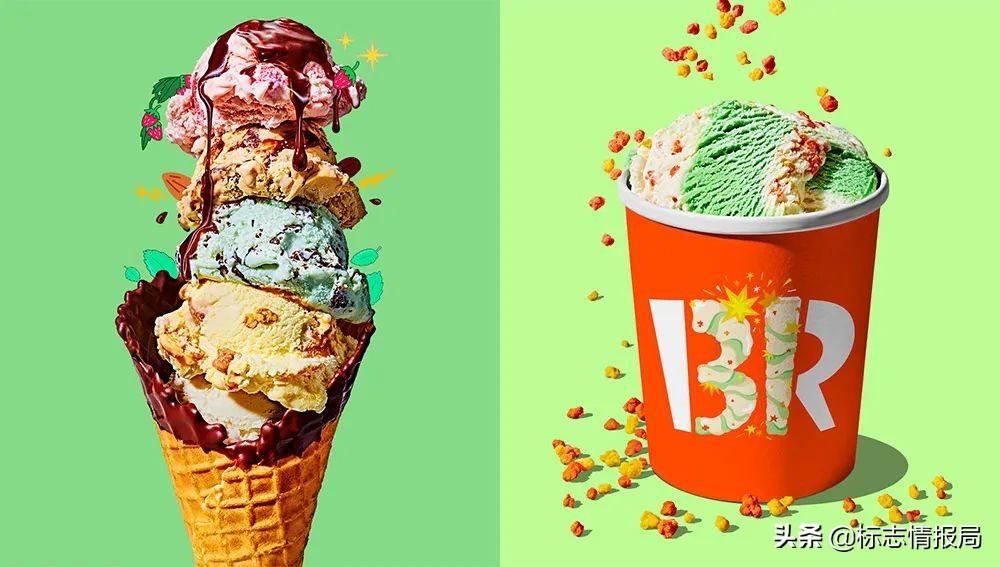 Large chain ice cream shop "31 Ice Cream" renews LOGO - iNEWS