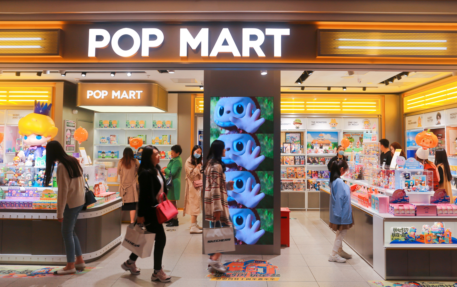 The market value of 59.6 billion yuan is gone, is the bubble mart foam ...