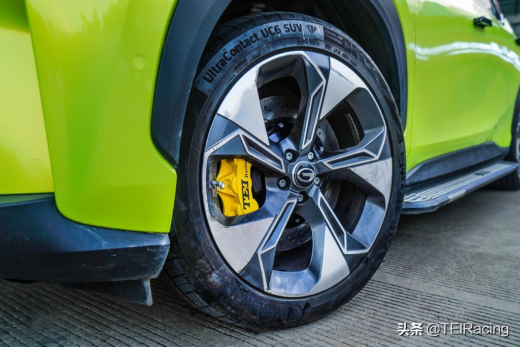 Modification case-GAC AION V modified TEI Racing front P60NS rear S40 ...