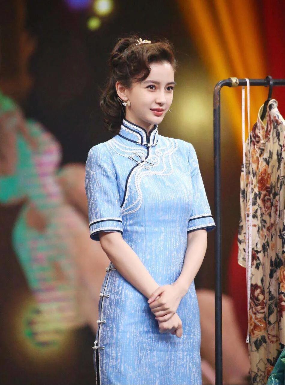 The best-looking female celebrities who wear cheongsam in the ...