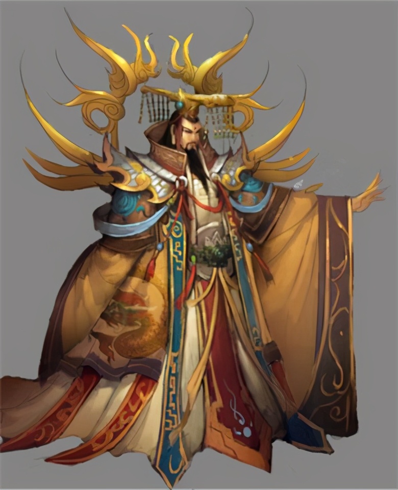 The father of the sun and the moon, the ancestor of the Yin and Shang ...