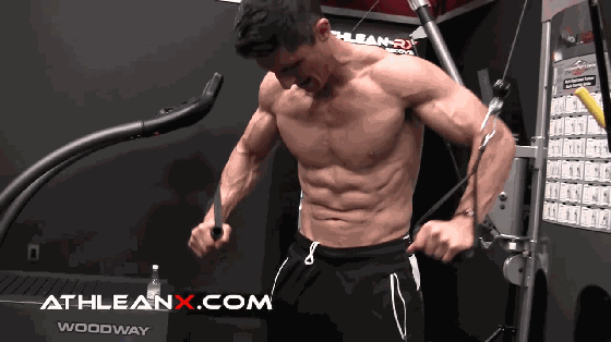 Big chest muscular man deliberately shake the chest, provocative beauty ...