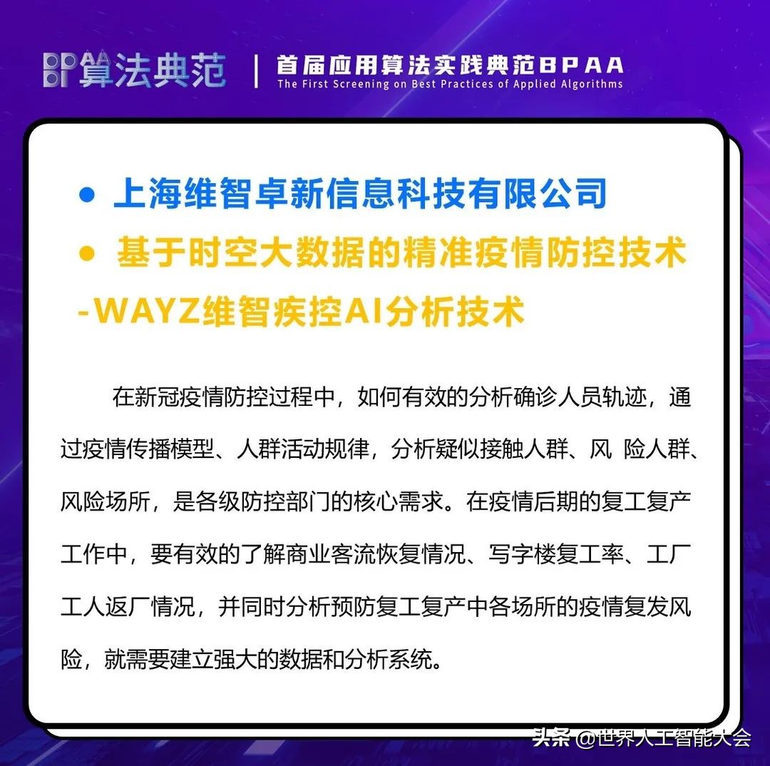 The BPAA model is about to be presented, some algorithm stars will take ...