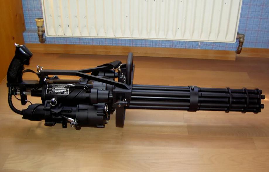 The improved Gatling can shoot more than 7000 rounds per minute and can ...