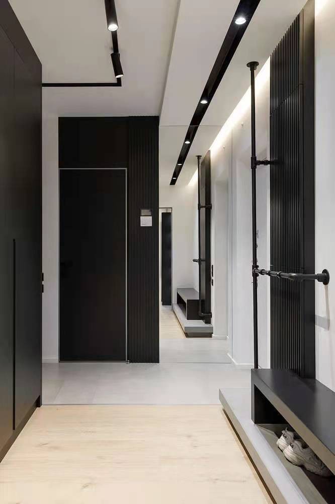 52-year-old aunt's 65 square meters small home, reasonable space ...