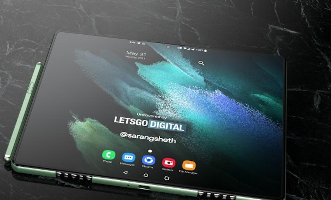 The latest patent reveals the mystery of Samsung's triple-screen ...