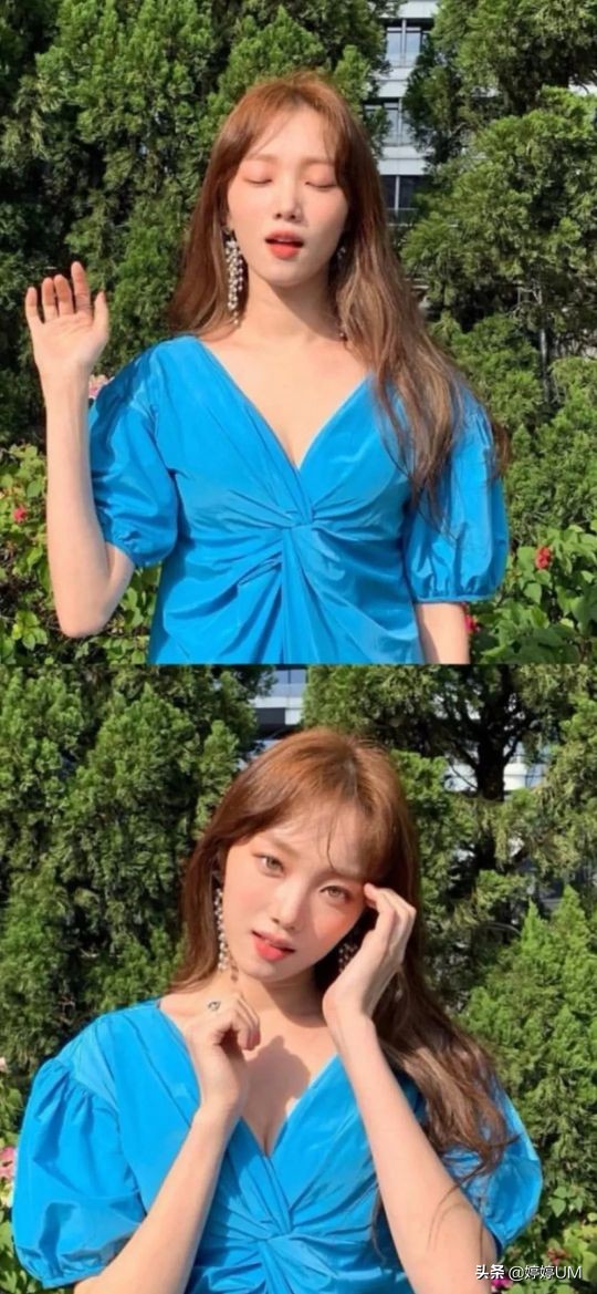 South Korean leg spirit Li Jingwen, the heroine in "Weightlifting Fairy ...