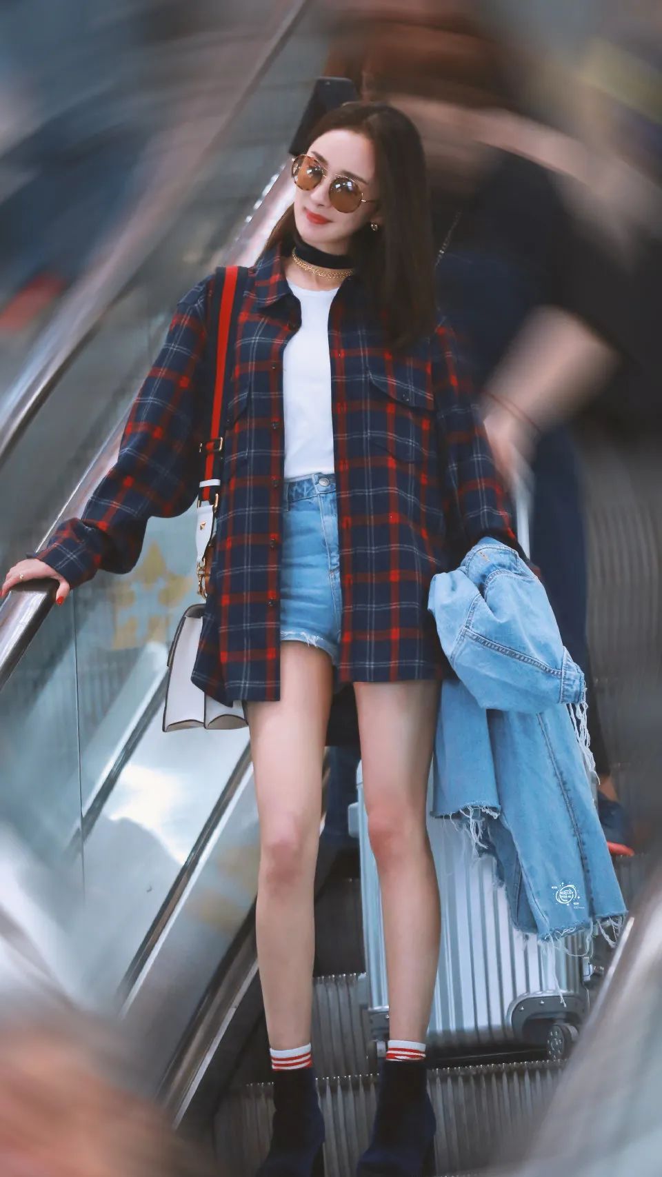 Yang Mi, Song Yanfei and Liu Wen are the kings of airport street ...