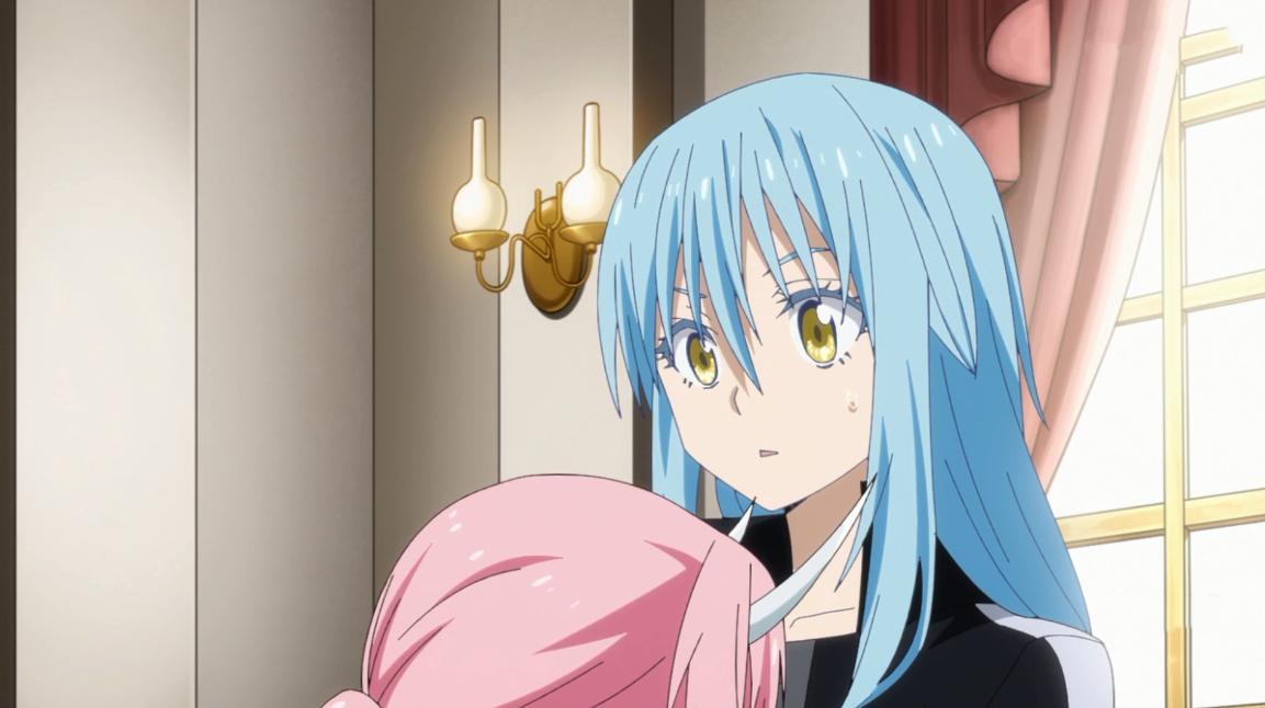 What did the reincarnated slime cut?Many parts of the picture are ...