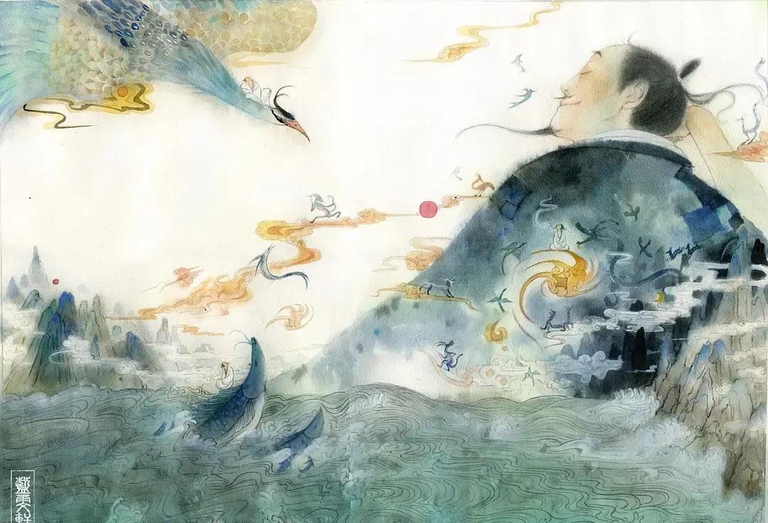 The pre-Qin scholars, a hundred schools of thought contend, this is the ...