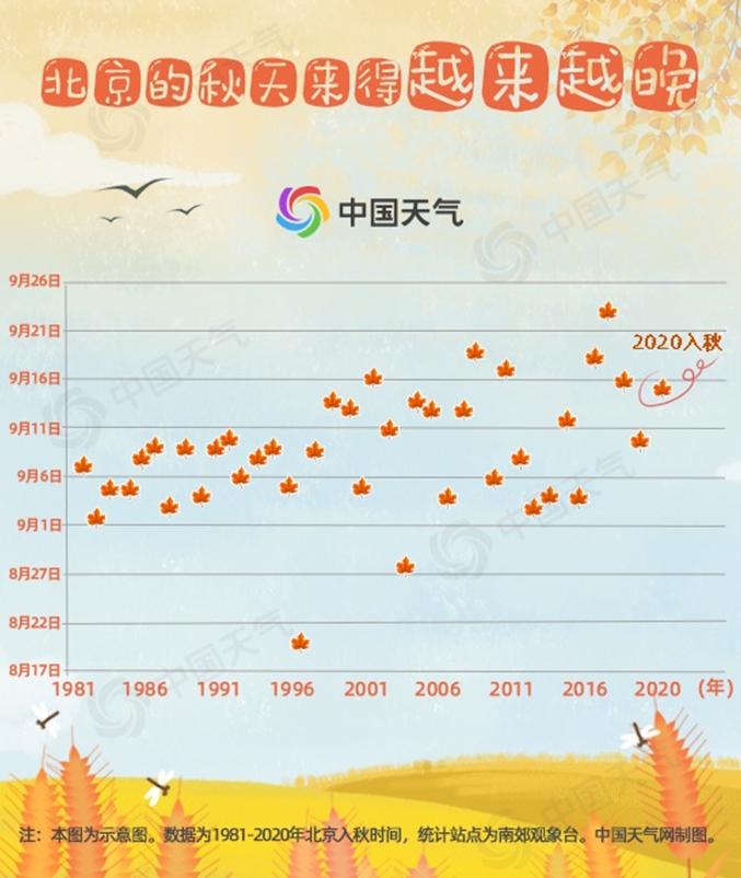 Why do autumn leaves in the northern hemisphere fall late?The impact of ...