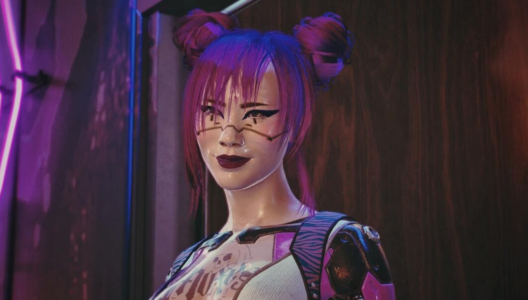 Island girl god-level COS "Cyberpunk 2077" charms the janitor - iNEWS