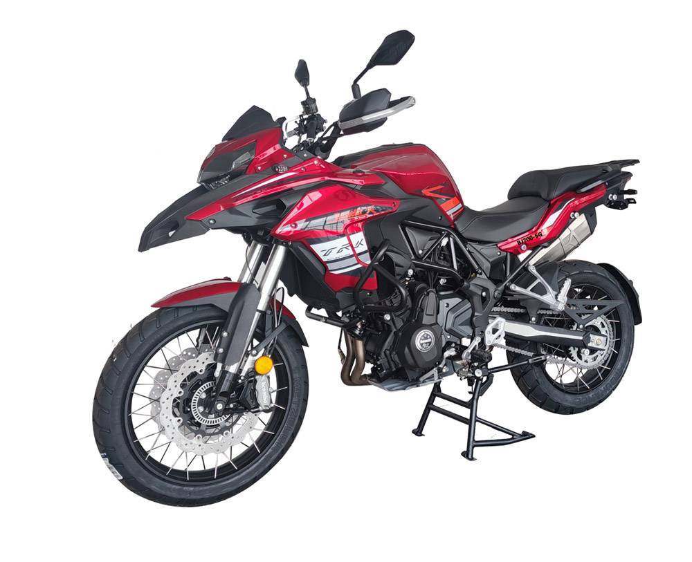 Benelli TRK700X is here, equipped with a 693cc engine with a maximum ...