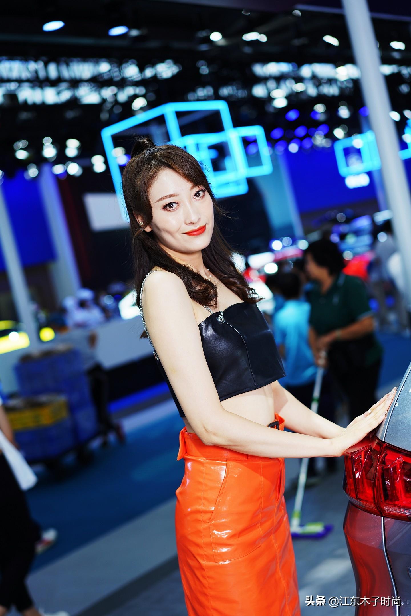 Harbin supermodel Kong Lingyan, who has been in the modeling industry ...