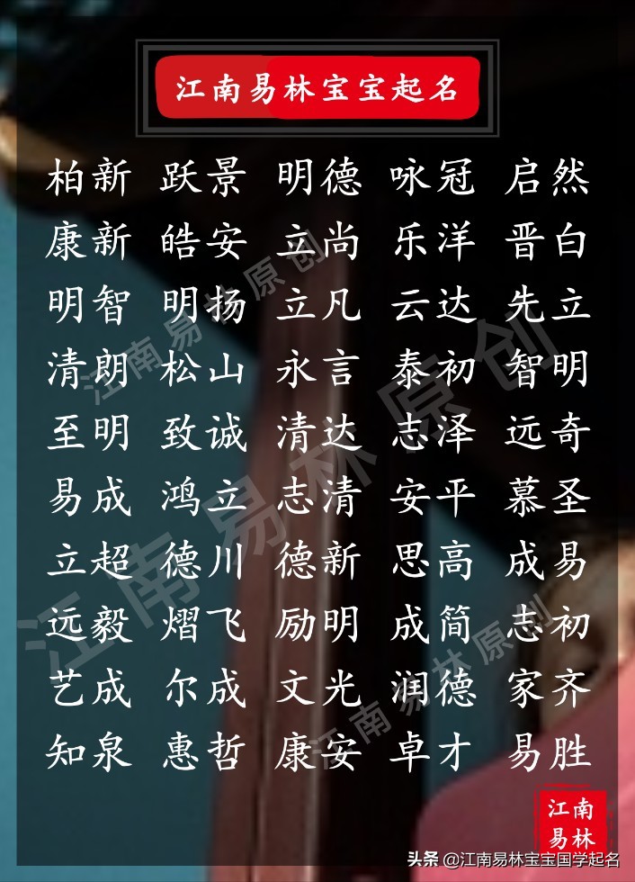 Names of Tang Poetry and Song Ci: 200 vigorous boy names, all of them ...