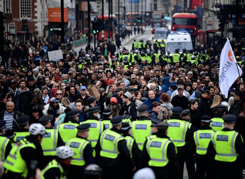 Britain is in chaos!London is "occupied", but the British media dare ...