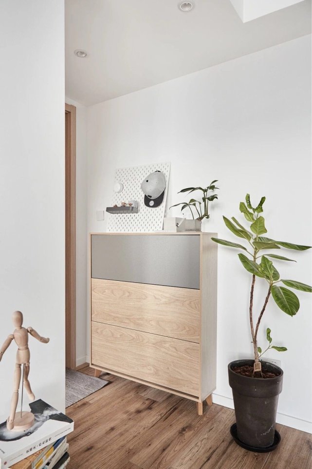 The 93-square-meter two-bedroom room makes life have a sense of ritual ...
