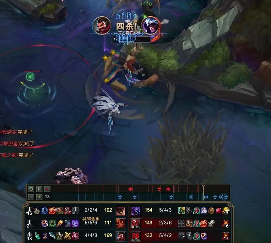 LOL Beifeng won five consecutive victories, using 5 different heroes ...