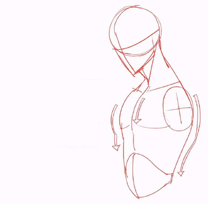 How to draw a fitness muscular man? Teach you to draw 8 pack abdominal ...