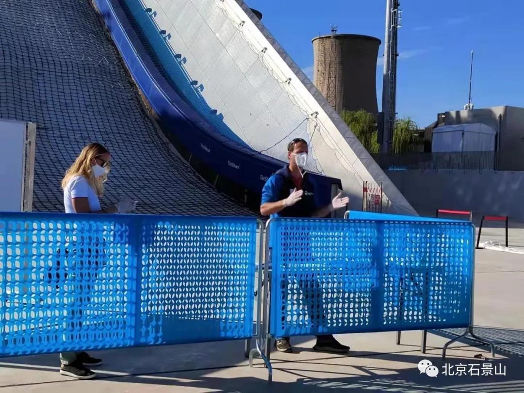 Shijingshan Shougang ski jumping platform passed the inspection of the ...
