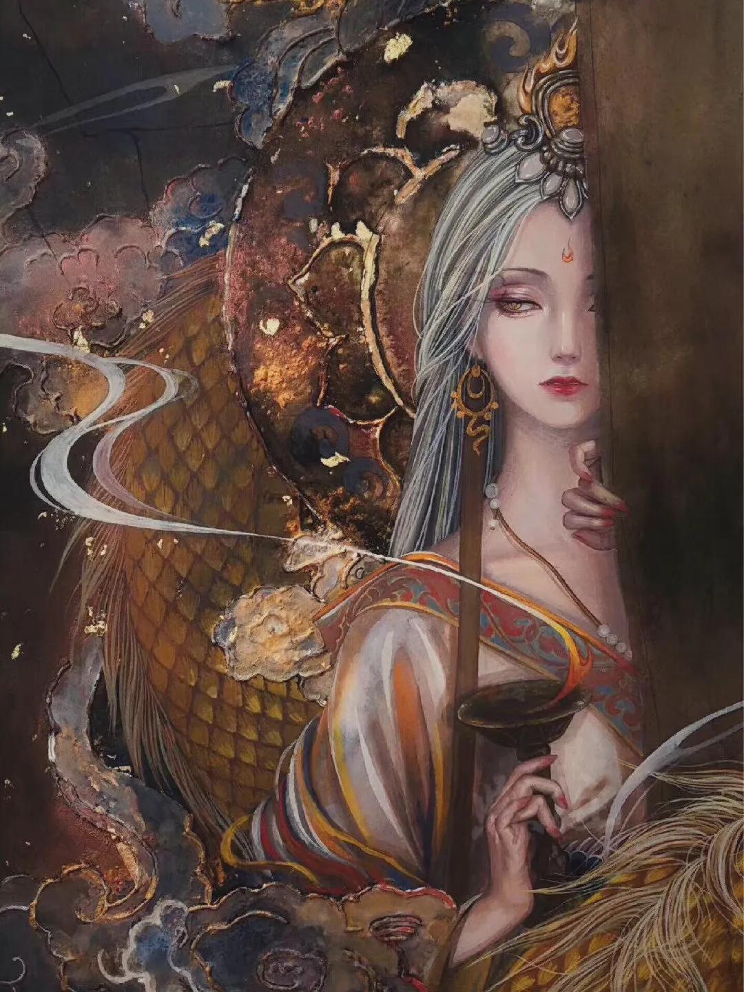 Ancient character illustration, the jeweler - iNEWS