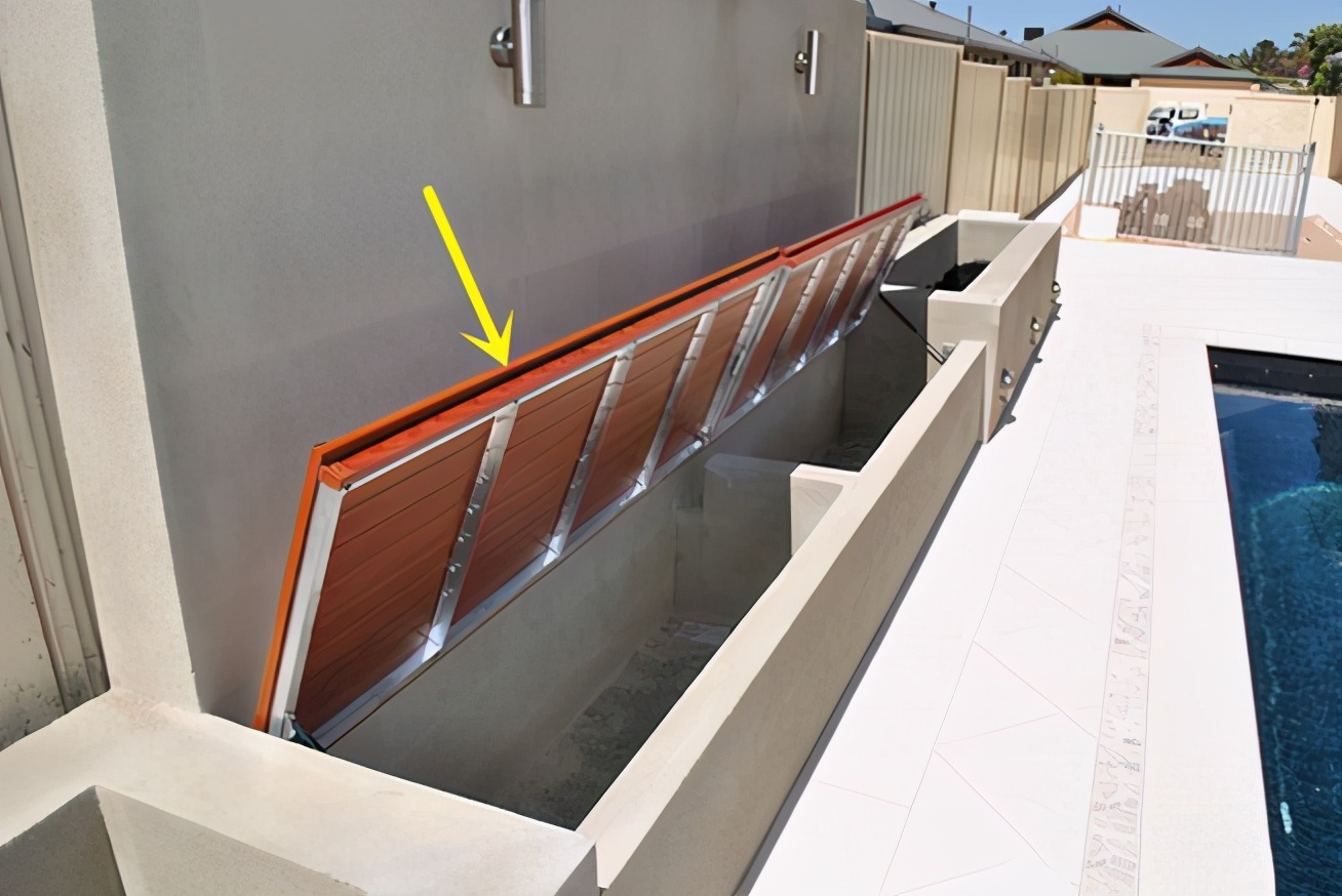 It's so practical to install the terrace this way, and the sundries in ...