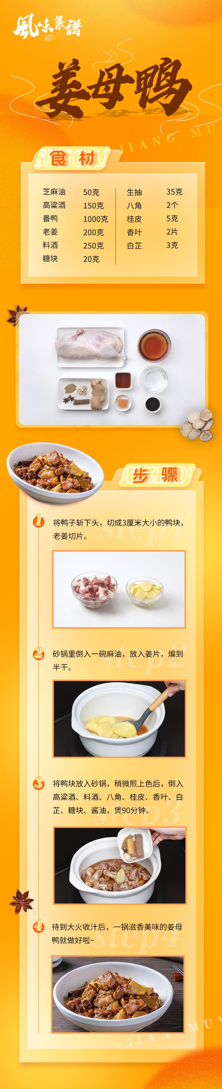 "Flavour recipes" Xiamen people have eaten ginger duck duck for ...