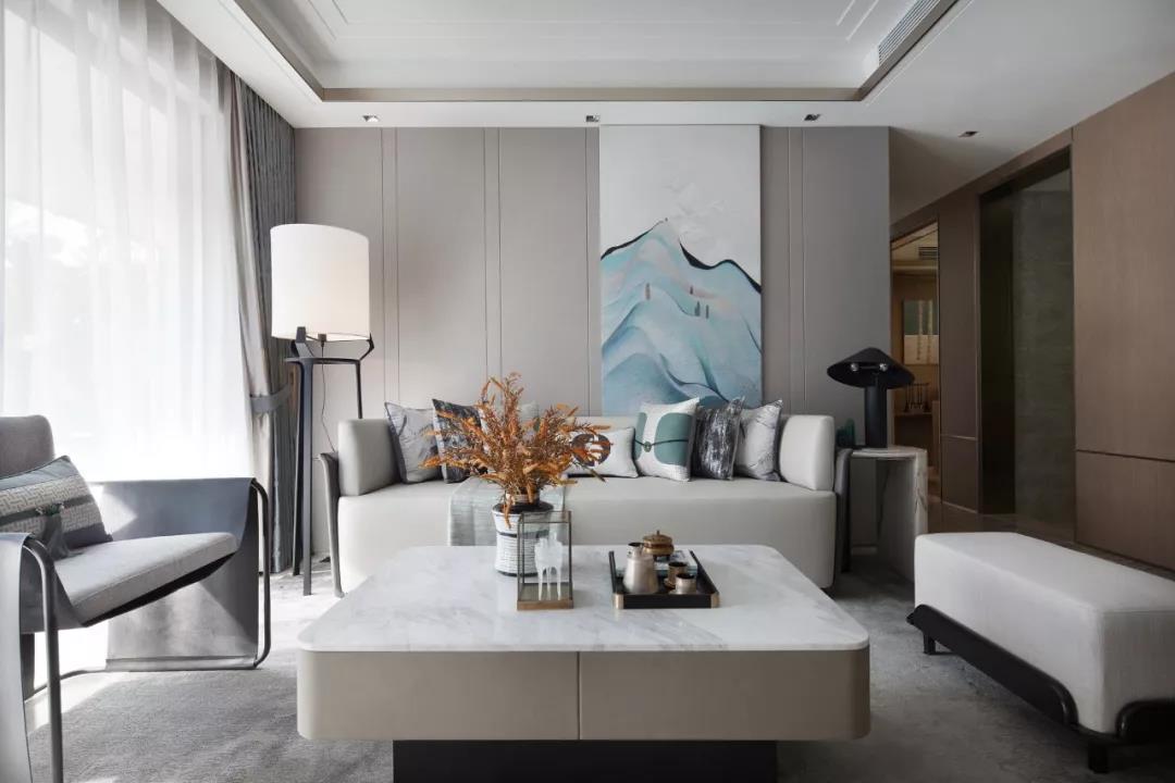 There is a kind of poetry, called Chinese style, 128 square meters ...