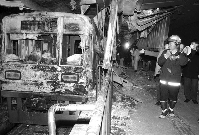 In 2003, a South Korean man set fire on the subway, killing 198 people ...