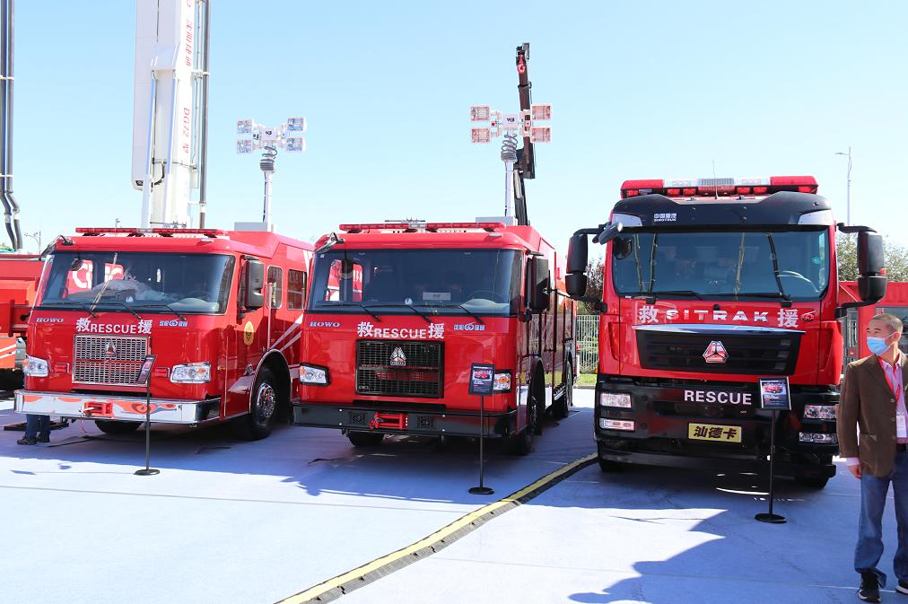 "China Power" in the field of fire trucks, Sinotruk has the highest ...