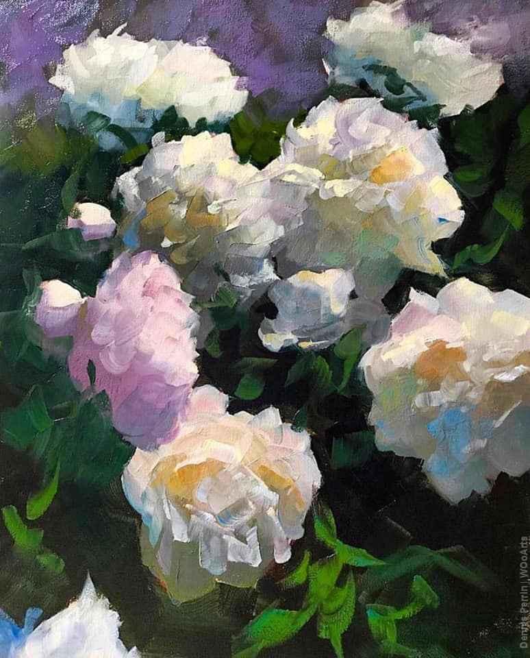 Dennis Palin American artist oil painting works - iNEWS