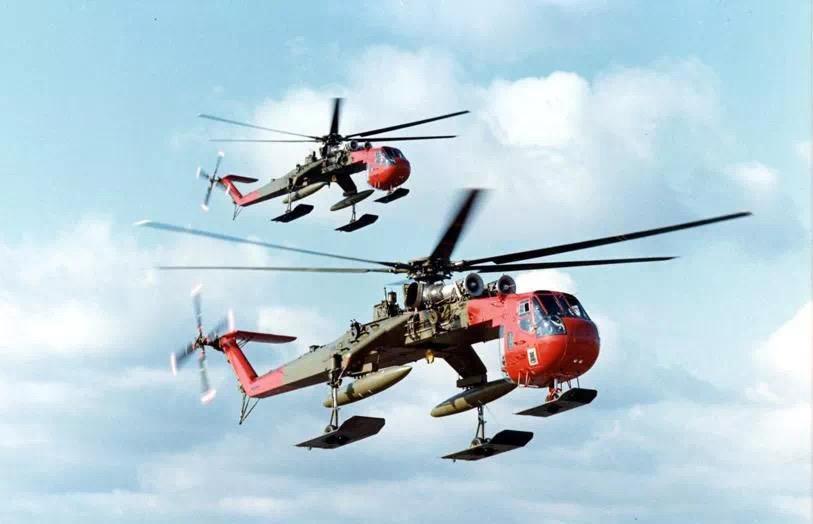 The most peculiar helicopter of the US military, pursuing "skinny ...