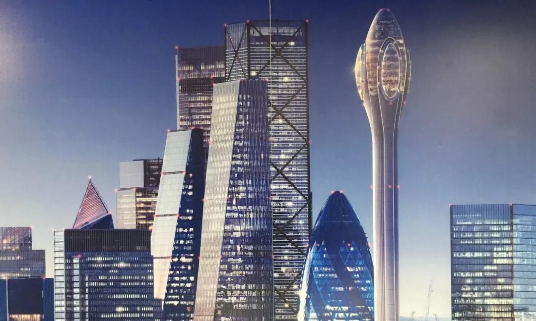 The London "Tulip Building" restarts! The British recreated wonderful ...