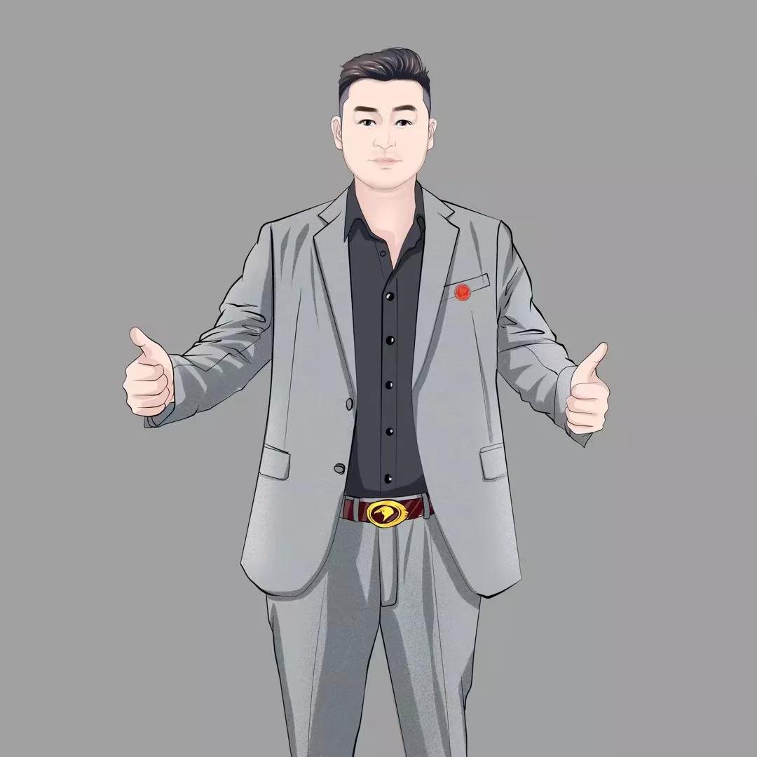 2021 boys hand-painted comic avatar, single handsome cool avatar - iNEWS
