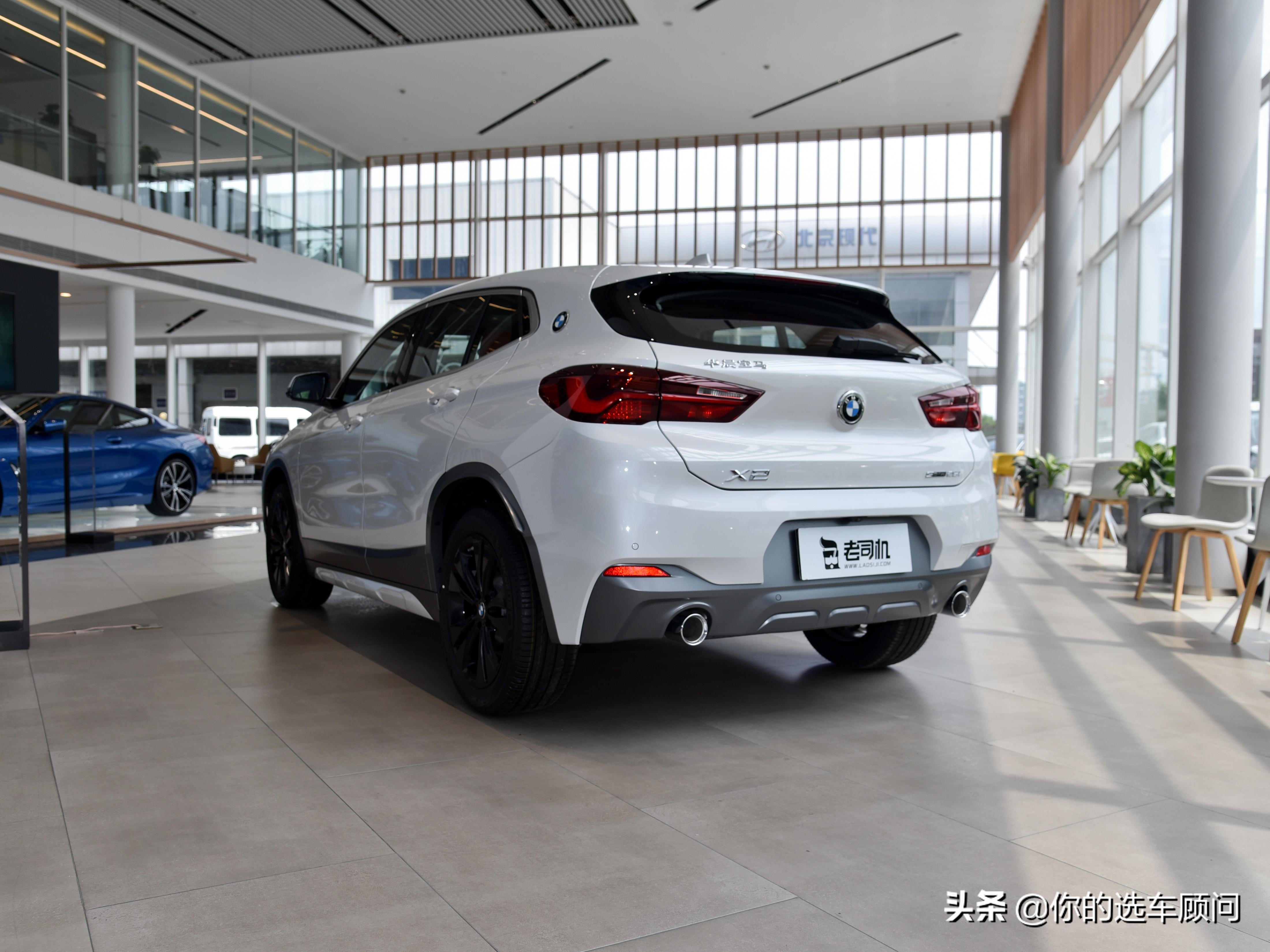 The BMW X2 Coupe SUV arrives at the store for real shots!Break 100% in ...
