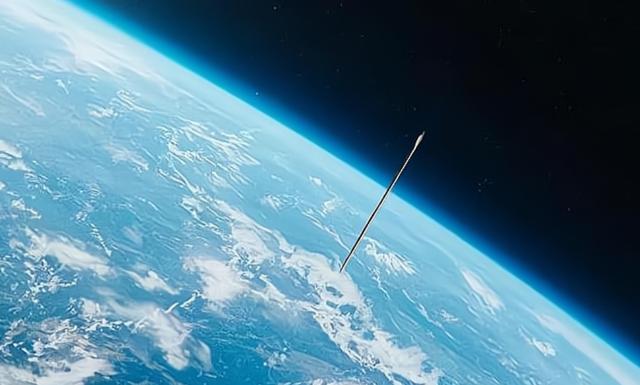 When a needle hits the earth at the speed of light, what will happen to ...