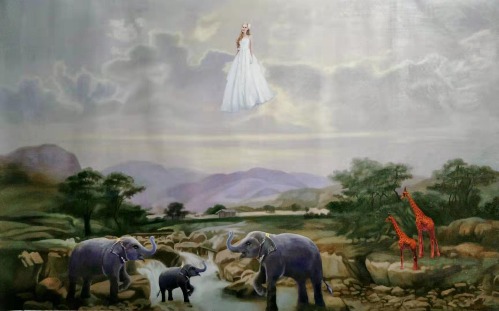 International contemporary artist Wang Ting - iNEWS