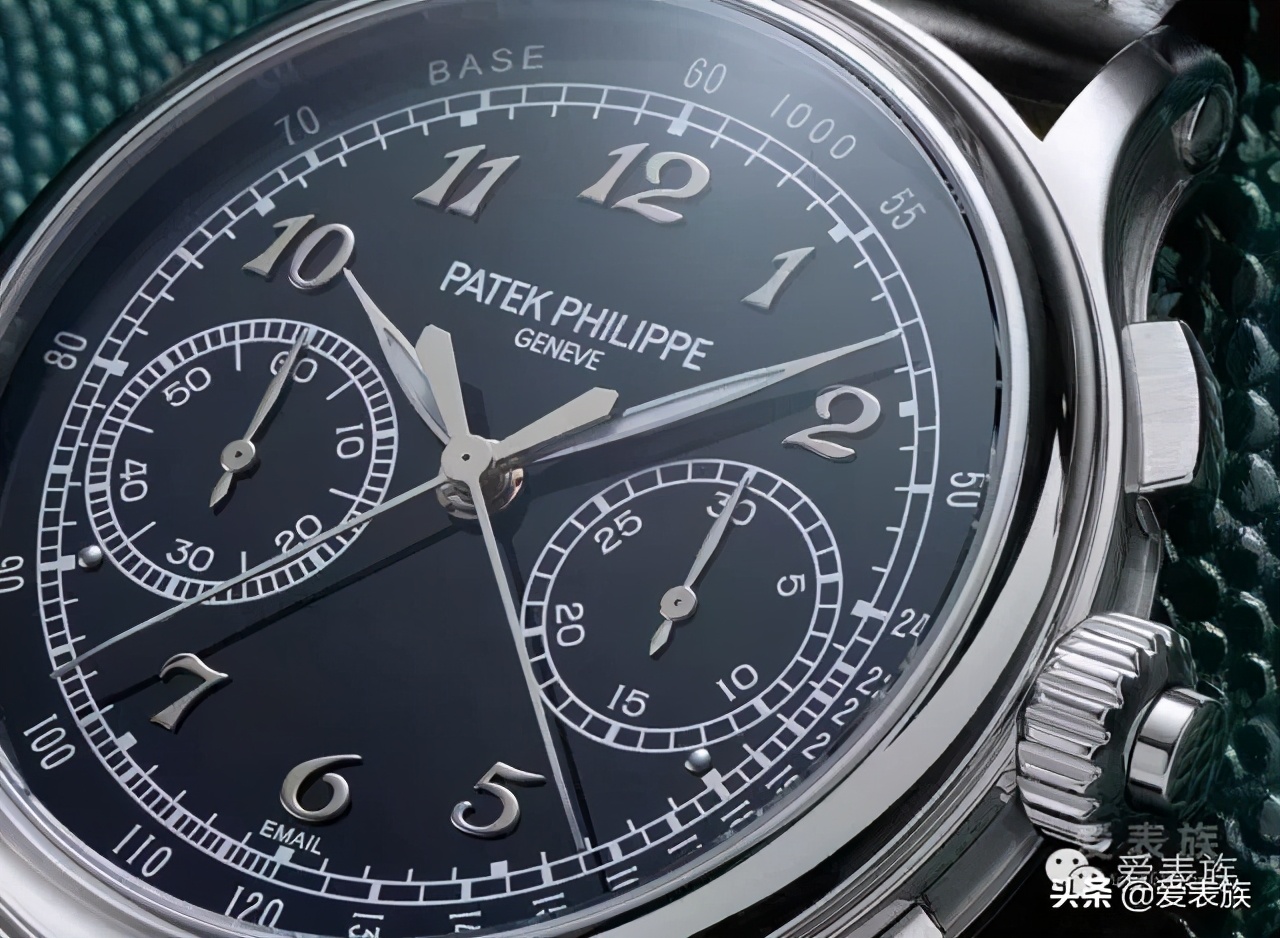 The purest and best PP watch-Patek Philippe double rattrapante ...