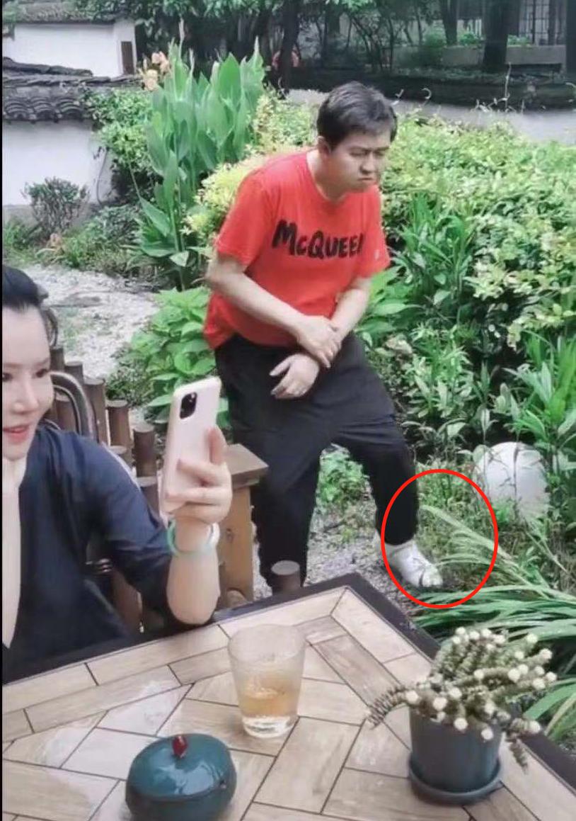 Fu Disheng's footsteps on green plants cause controversy!Accused of ...